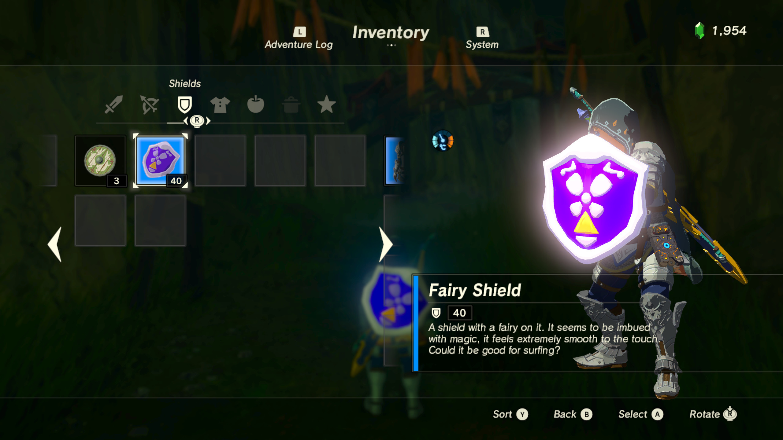 The Fairy Shield Mod for The Legend of Zelda: Breath of the Wild (WiiU ...