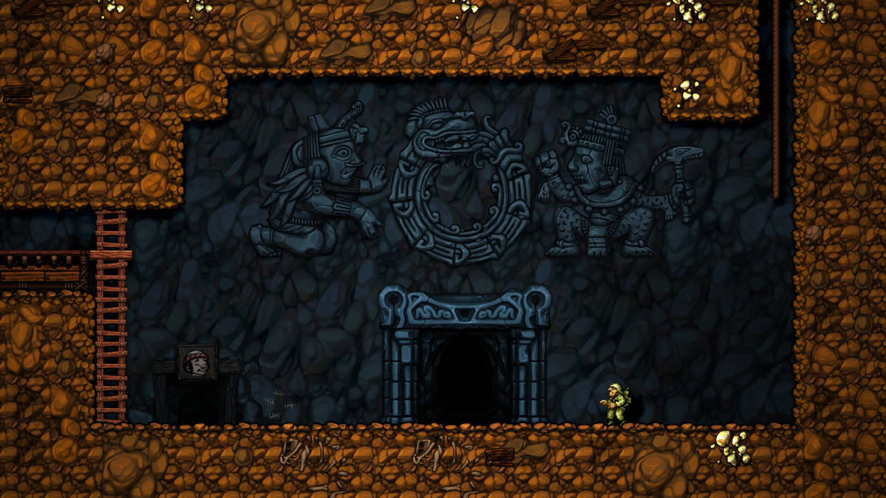 Rebel Soldier (Metal slug) Skin Mod for Spelunky | Spelunky Mods