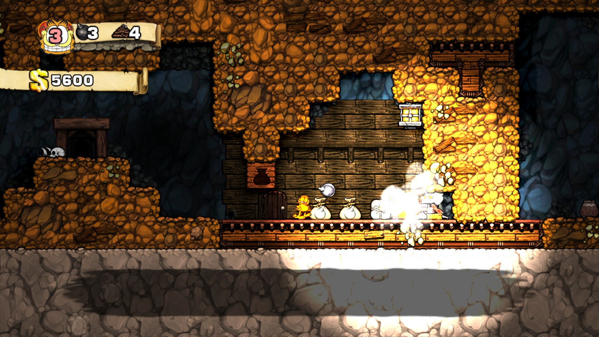 Garfield skin Mod for Spelunky | Spelunky Mods