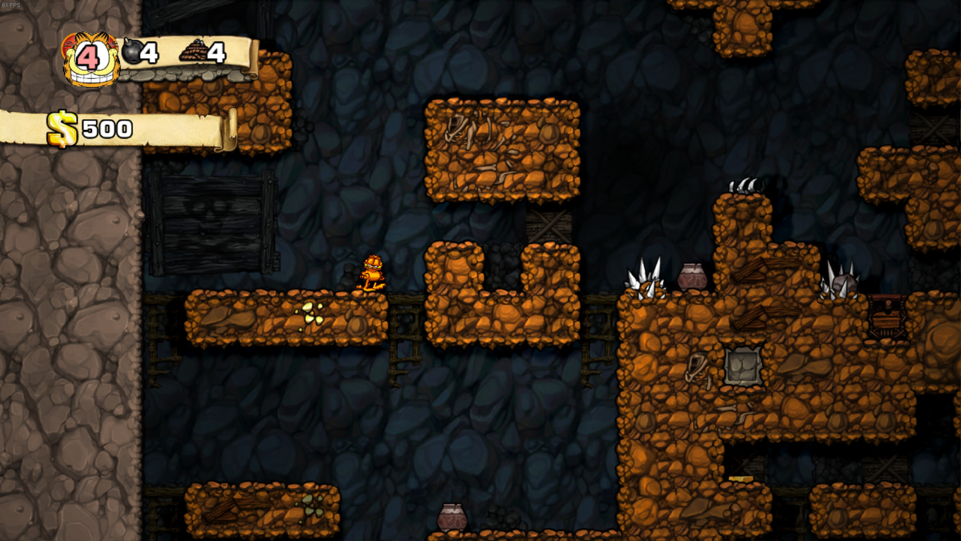 Garfield skin Mod for Spelunky | Spelunky Mods