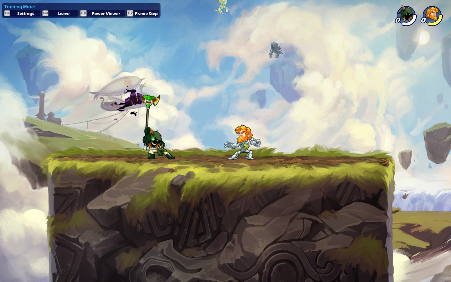 Horned Grim Reaper Nix Mod for Brawlhalla | BHalla Mods