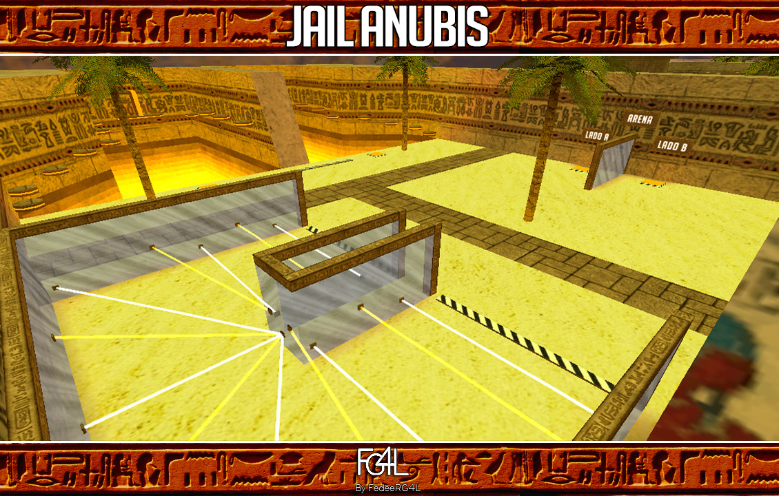 jail_anubis Mod for Counter-Strike 1.6 | CS1.6 Mods