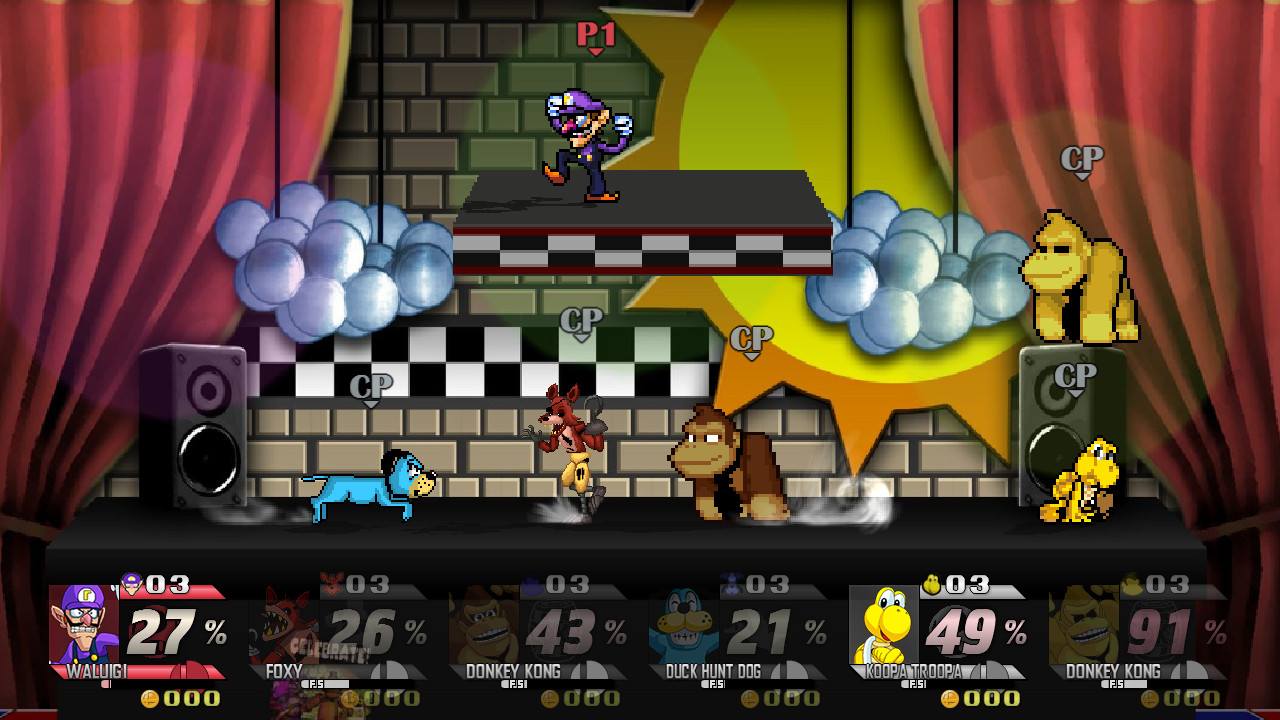 FNAF - Show Stage (9.3/CMC/CMC+) Mod for Super Smash Bros. Crusade ...
