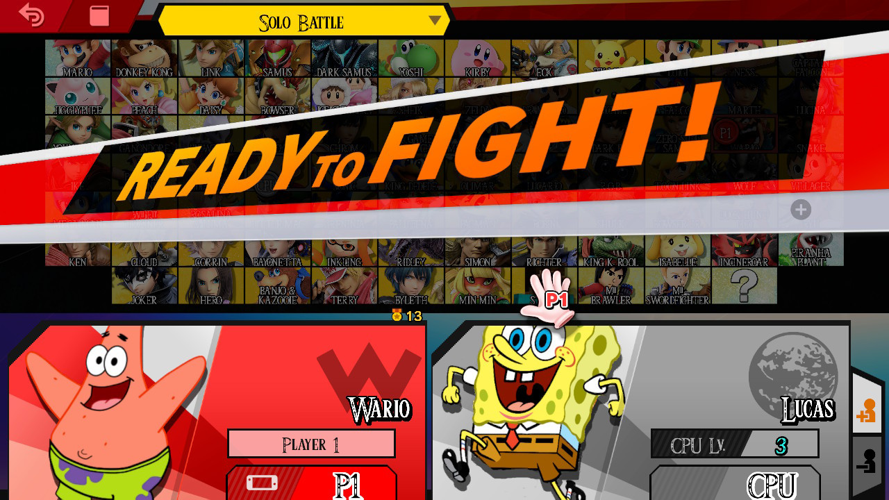 Patrick Star Mod for Super Smash Bros. Ultimate | SSBU Mods