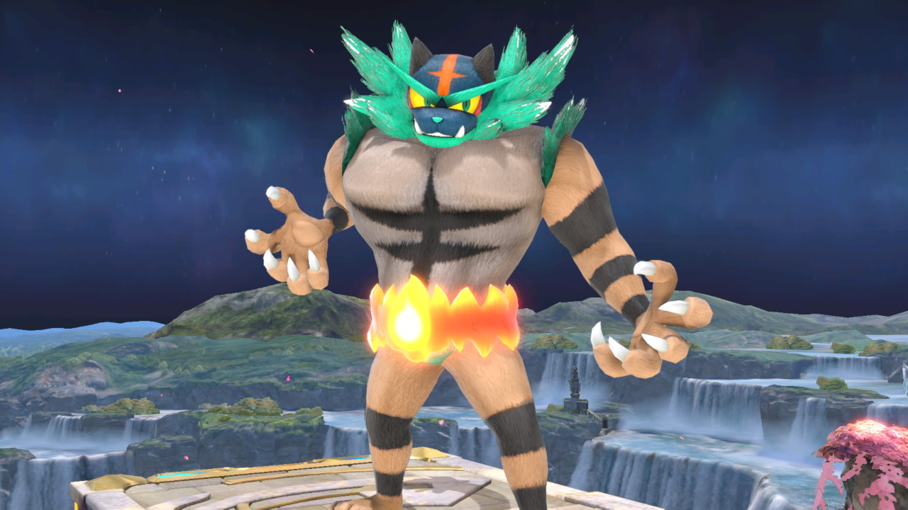 Decidueye and Primarina themed Incineroar Alt Mod for Super Smash Bros ...