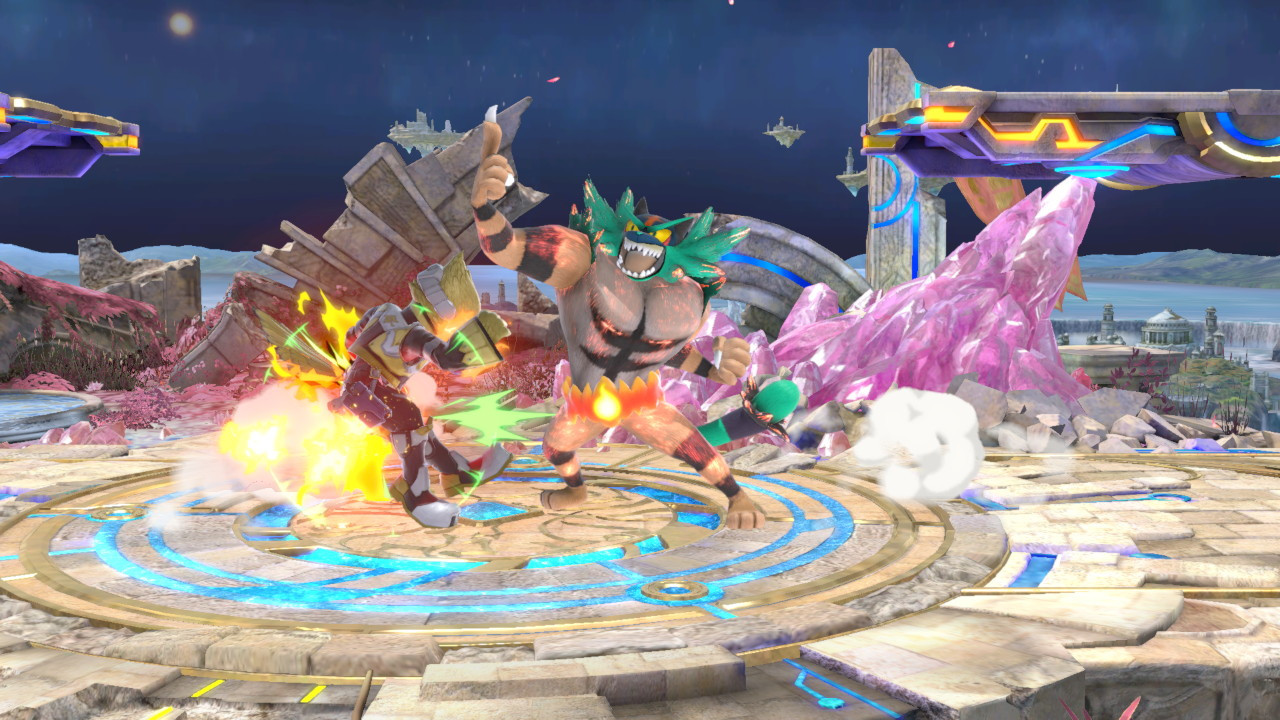 Decidueye and Primarina themed Incineroar Alt Mod for Super Smash Bros ...