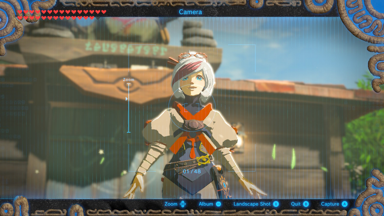 Young Purah's hair for Linkle Mod for The Legend of Zelda: Breath of ...