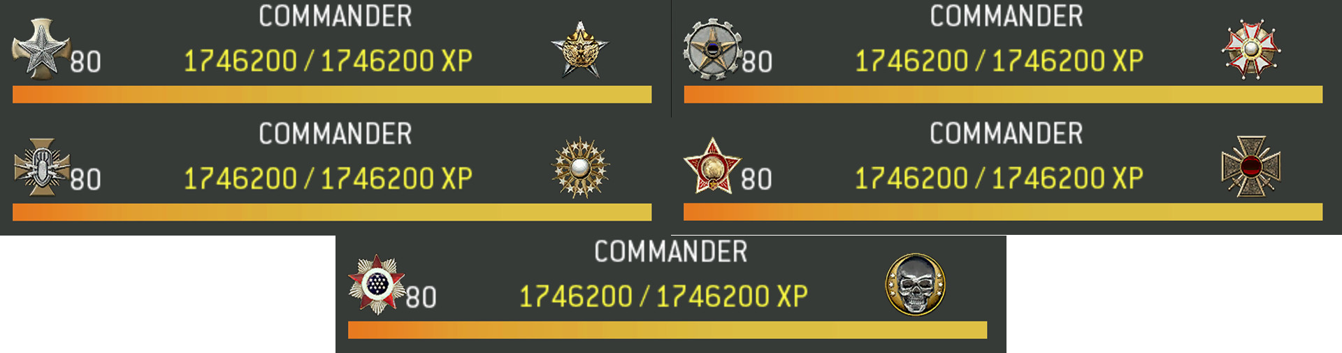 Prestige icons from different call of duty's Mod for Call of Duty ...