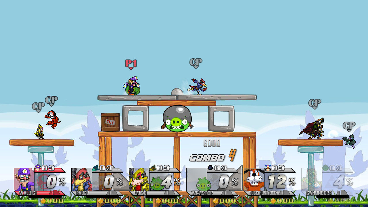 Angry Birds - Pig Fort (9.3/CMC/CMC+) Mod for Super Smash Bros. Crusade ...