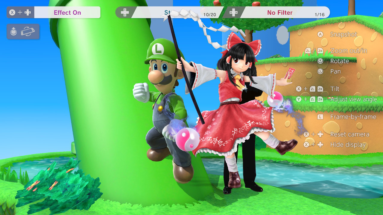 Hanging out with Reimu (Touhou) Mod for Super Smash Bros. Ultimate ...