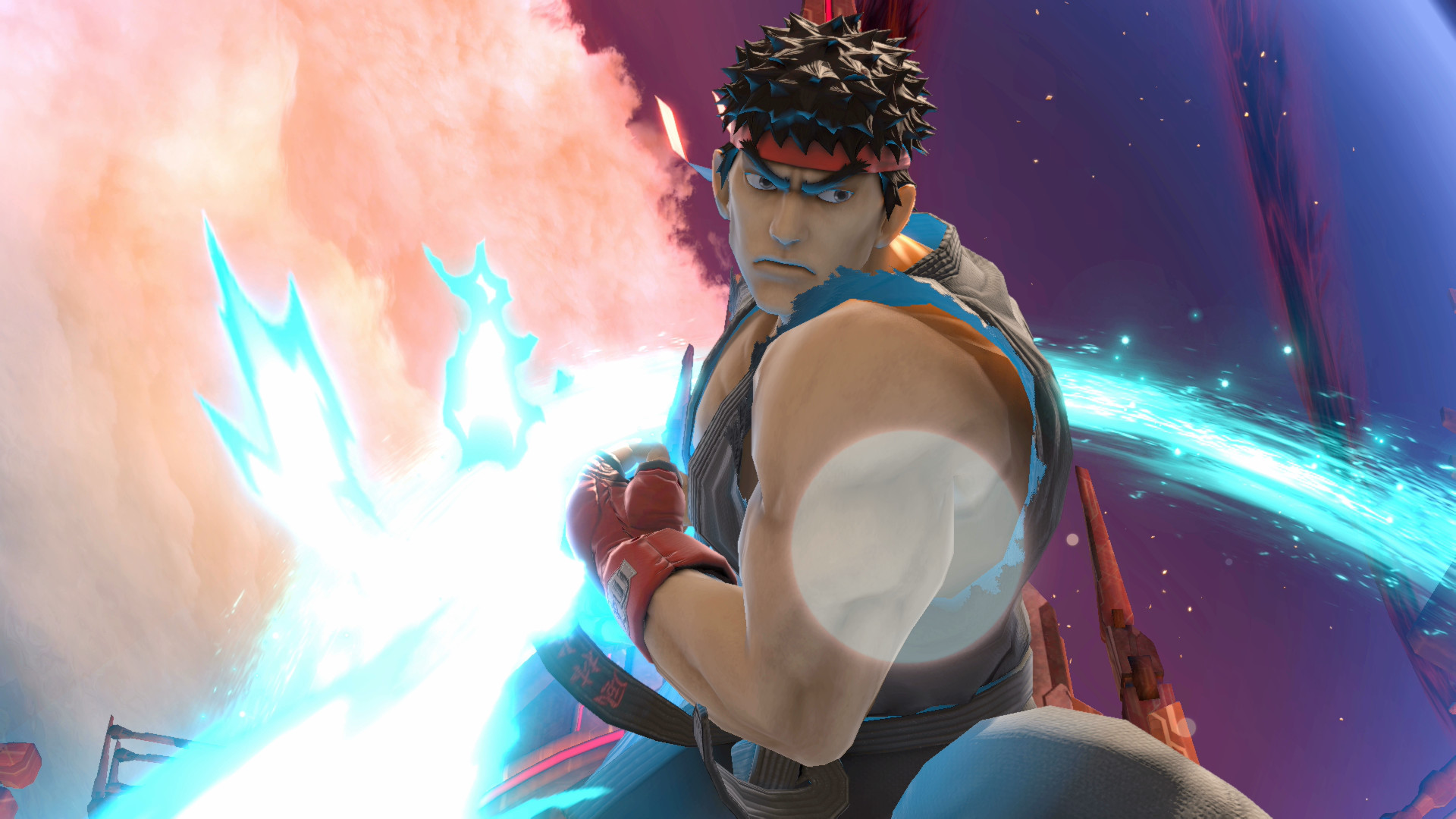 Black and Red Ryu Mod for Super Smash Bros. Ultimate | SSBU Mods