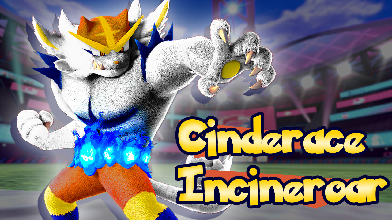 Cinderace Incineroar Mod for Super Smash Bros. Ultimate | SSBU Mods