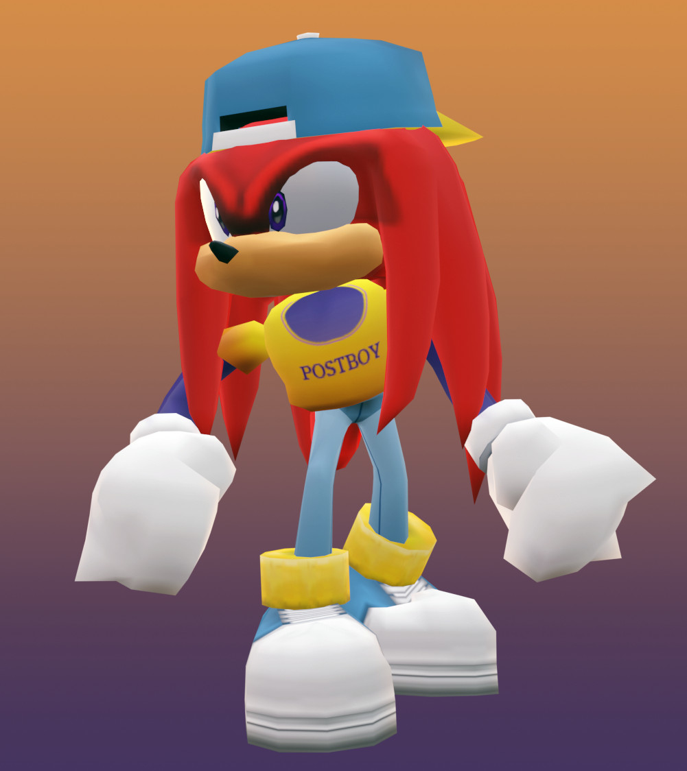 Knuckles Postboy Mod for Sonic Adventure 2 | SA2 Mods