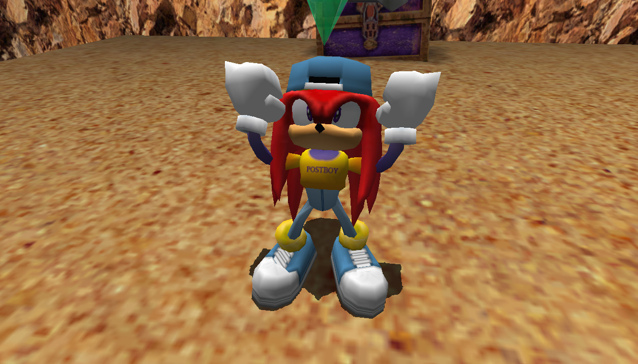 Knuckles Postboy Mod for Sonic Adventure 2 | SA2 Mods