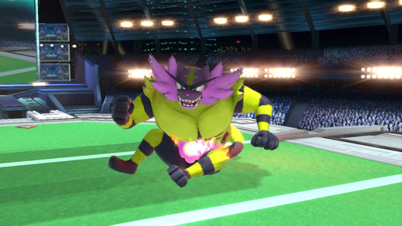 Toxtricity Inspired Incineroar Mod for Super Smash Bros. Ultimate ...