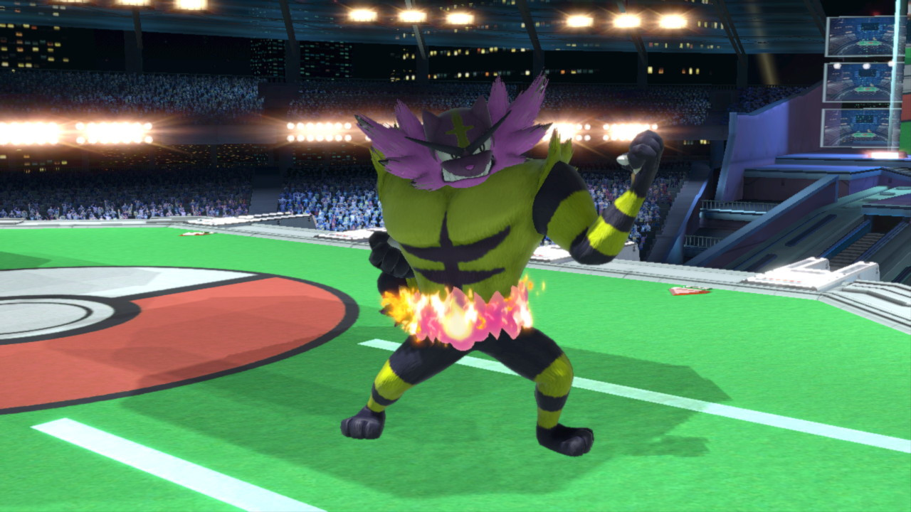 Toxtricity Inspired Incineroar Mod for Super Smash Bros. Ultimate ...