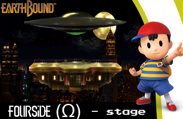 EarthBound - Fourside (?) (9.3/CMC/CMC+) Mod for Super Smash Bros ...