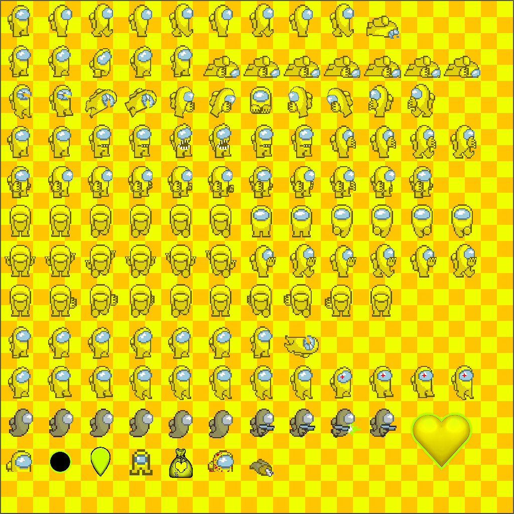 Among Us Skins :D Mod for Spelunky | Spelunky Mods