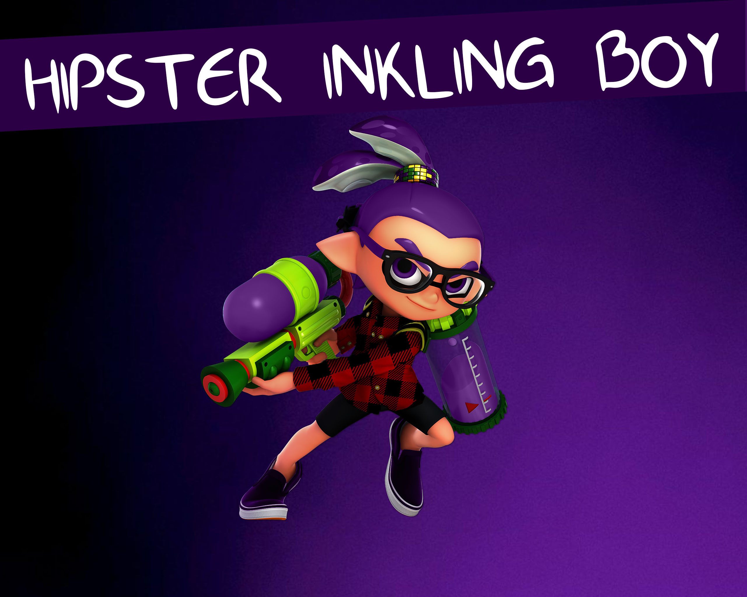 Hipster Inkling Boy Mod for Super Smash Bros. Ultimate | SSBU Mods