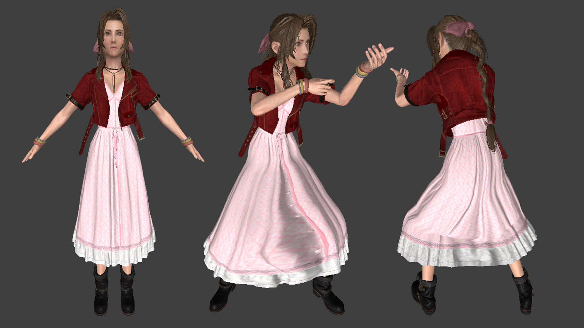 Aerith Gainsborough from FFVII Remake Mod for Counter-Strike: Global ...