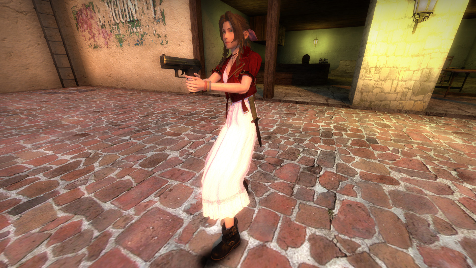 Aerith Gainsborough from FFVII Remake Mod for Counter-Strike: Global ...