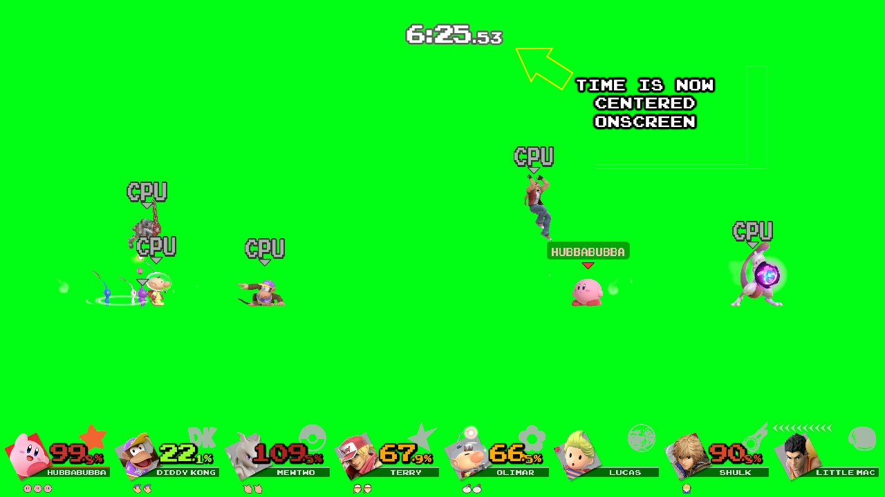 Joystix Monospace Damage & Timer Font Mod for Super Smash Bros ...