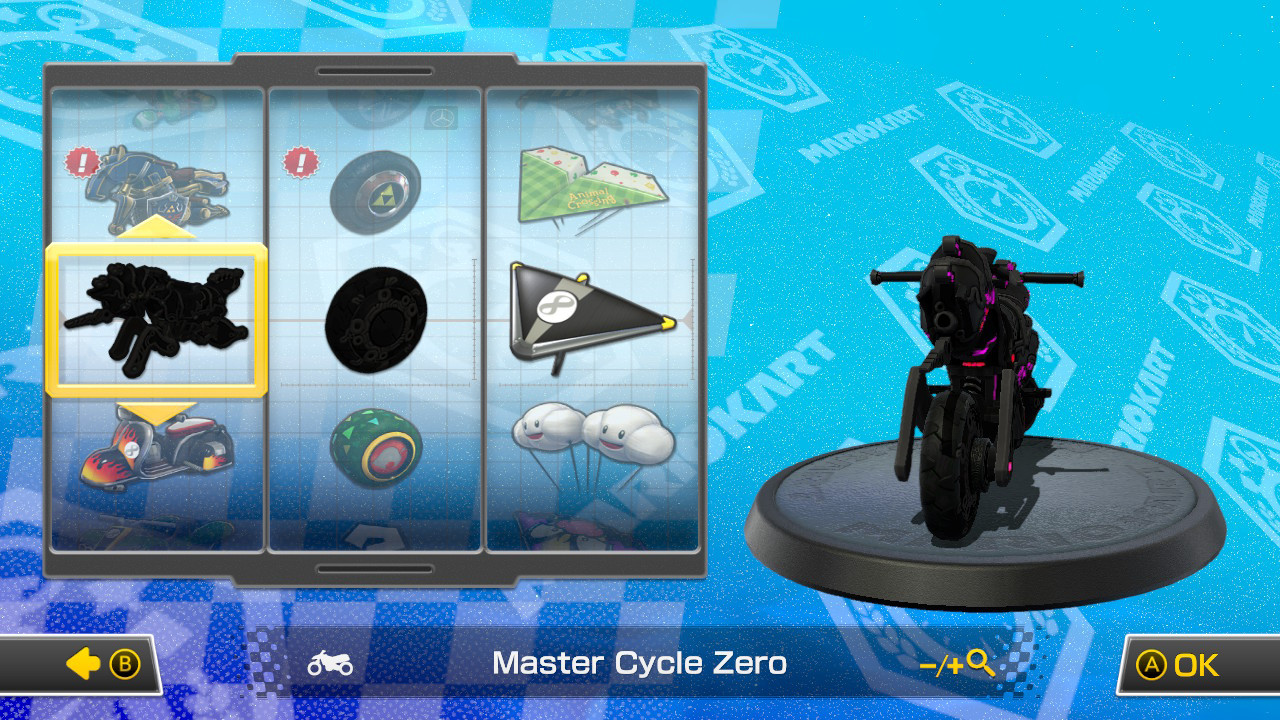 Malicized Master Cycle Zero Mod for Mario Kart 8 Deluxe | MK8D Mods