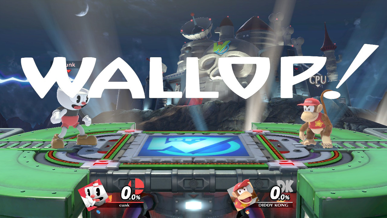 Cuphead Battle GUI Mod for Super Smash Bros. Ultimate | SSBU Mods