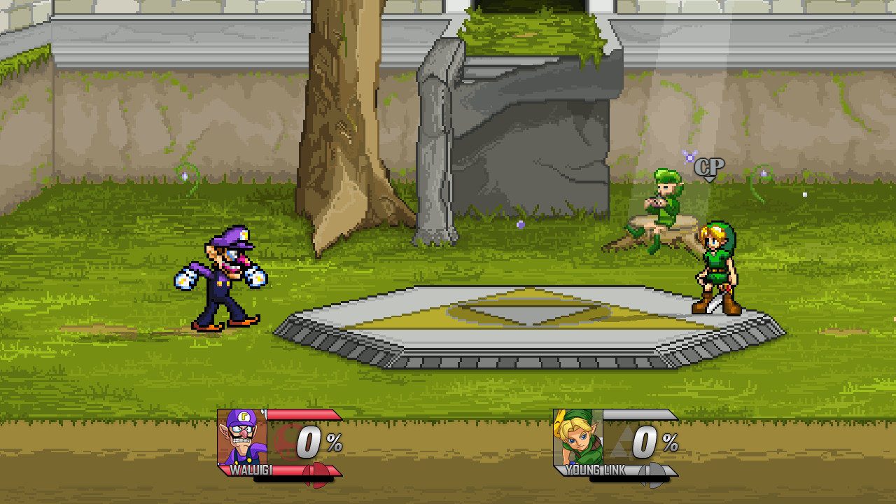 TLOZ OOT - Sacred Forest Grove (9.3/CMC/CMC+) Mod for Super Smash Bros ...