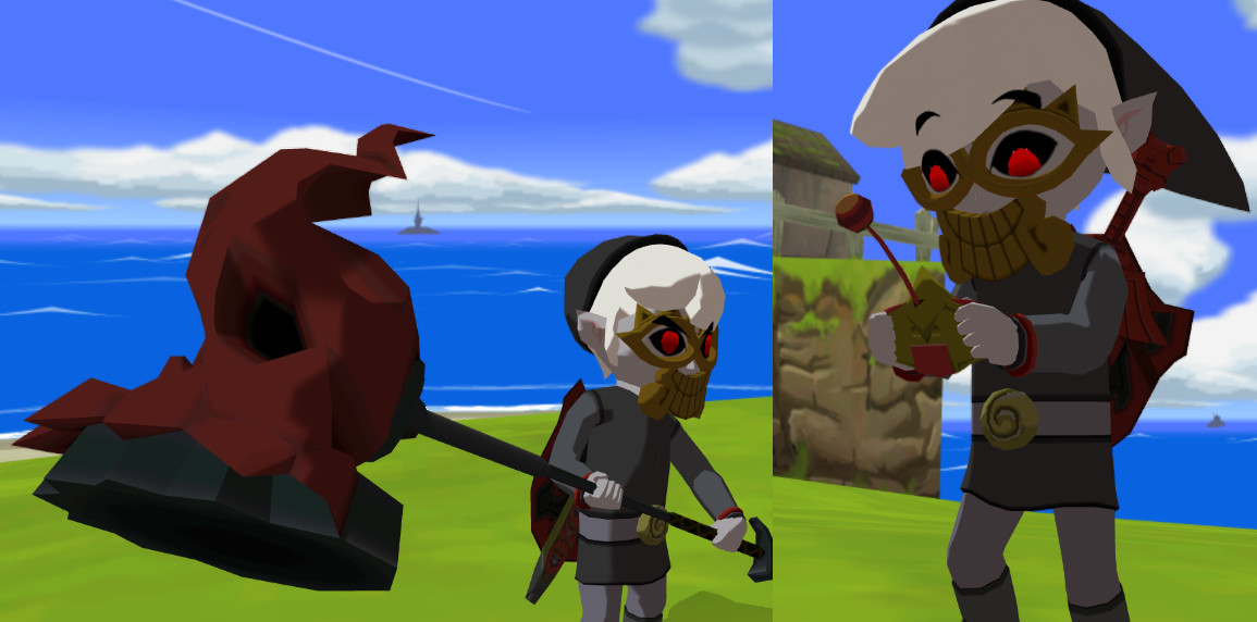Demon Link! Mod for The Legend of Zelda: The Wind Waker | Wind Waker Mods
