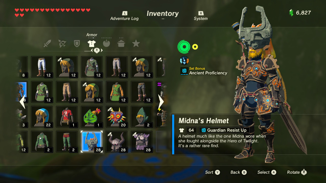 Set Bonus Repurpose (Wii U Version) Mod for The Legend of Zelda: Breath ...