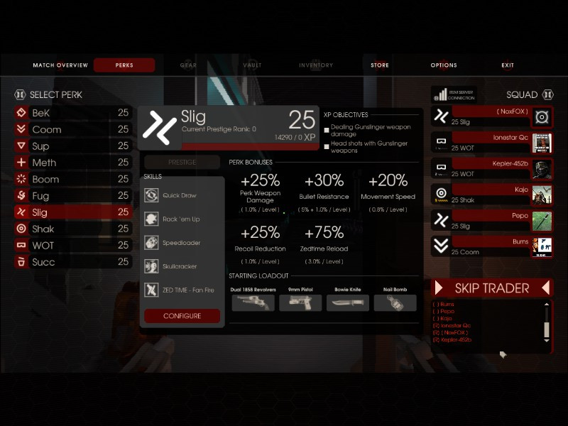 N.O.X - Perk & Voice command icon v1 Mod for Killing Floor 2 | KF2 Mods