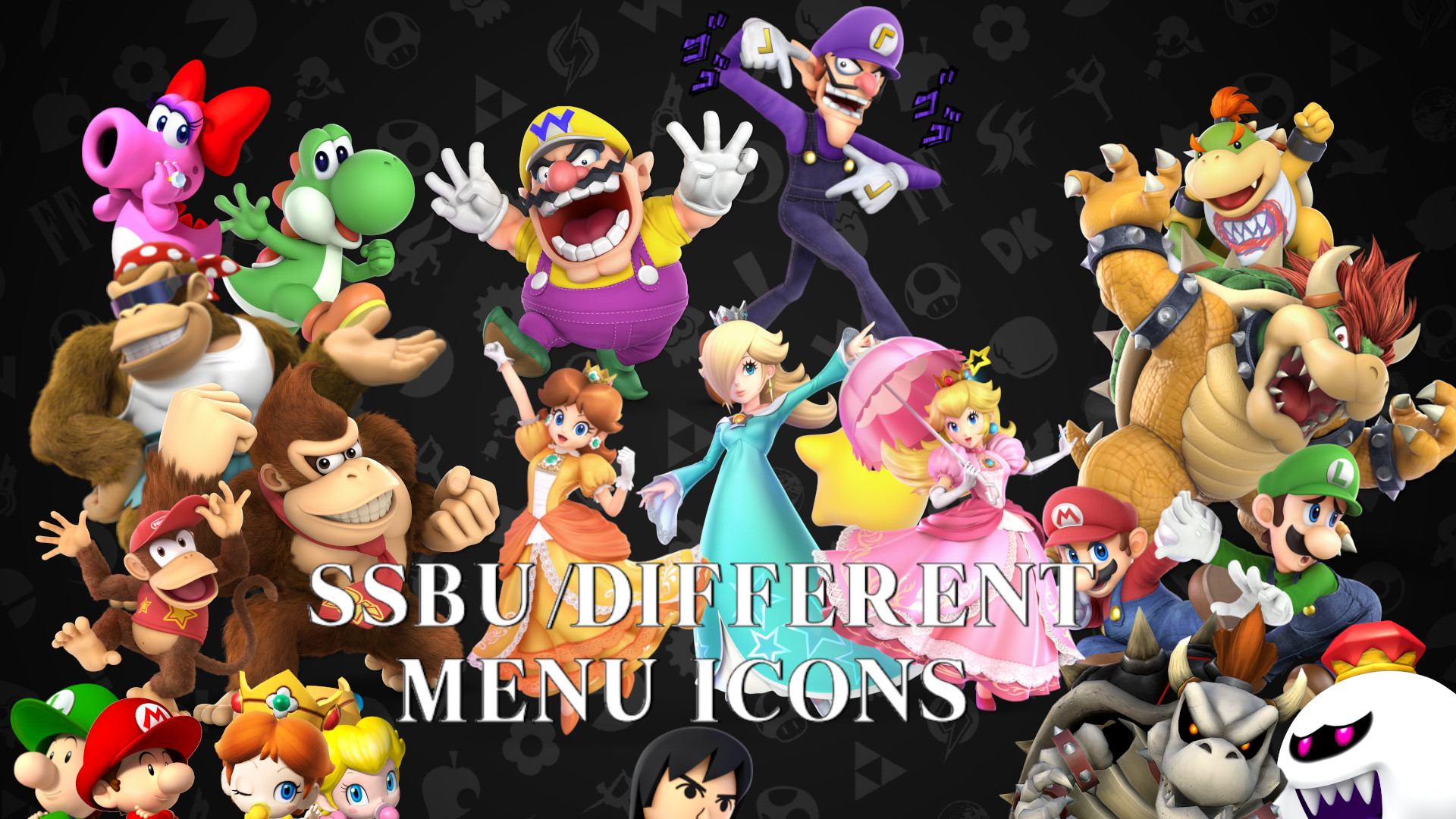 SSBU\Different menu icons Mod for Mario Kart Wii | MKWii Mods