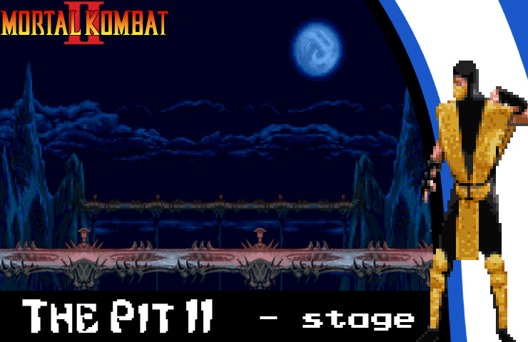 Mortal Kombat 2 - The Pit II (9.3/CMC/CMC+) Mod for Super Smash Bros ...
