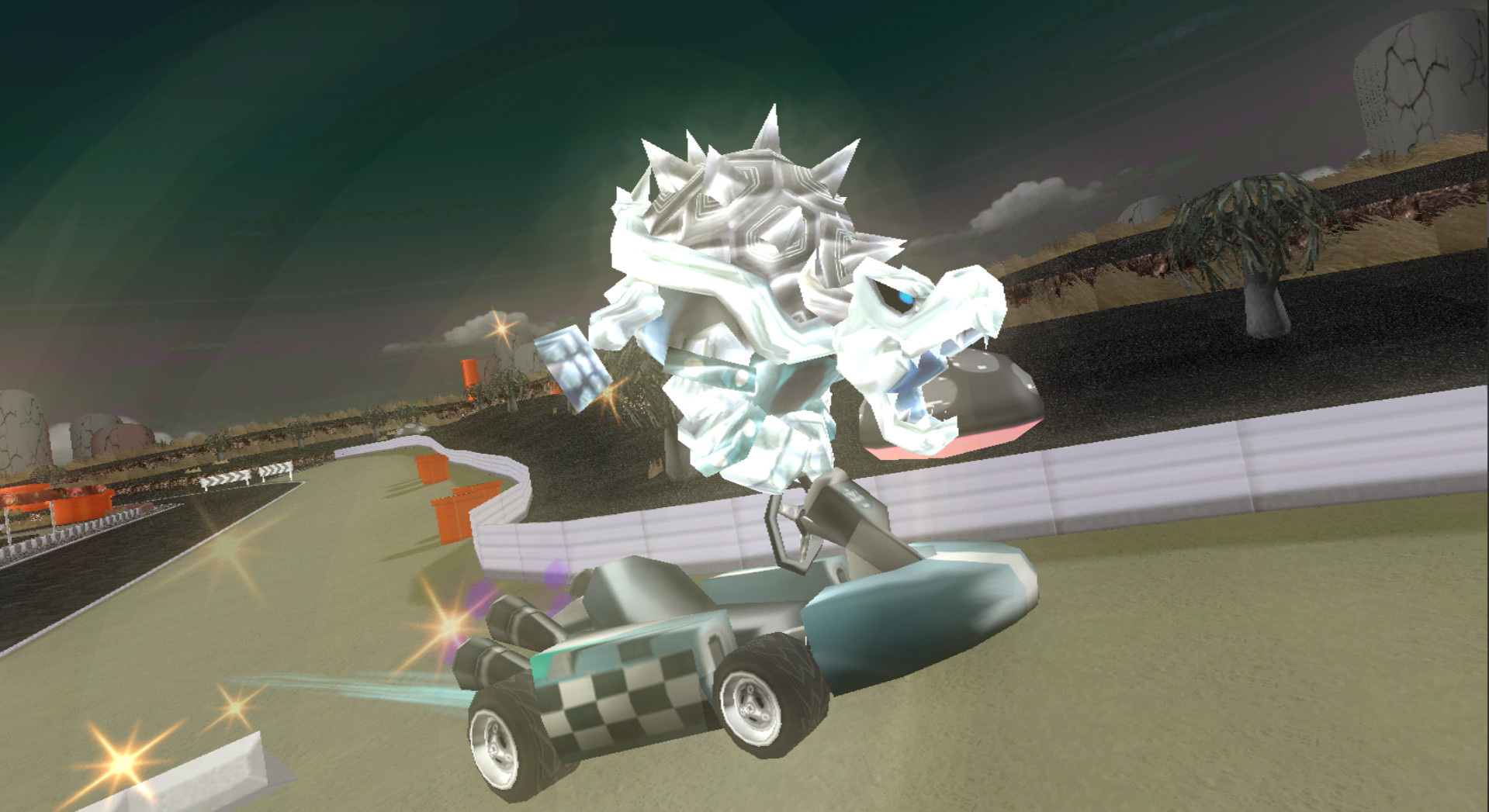 Ice Dry Bowser Mod for Mario Kart Wii | MKWii Mods