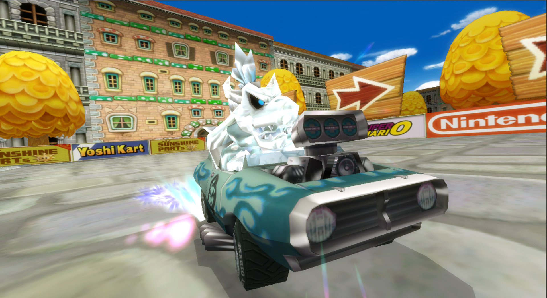 Ice Dry Bowser Mod for Mario Kart Wii | MKWii Mods