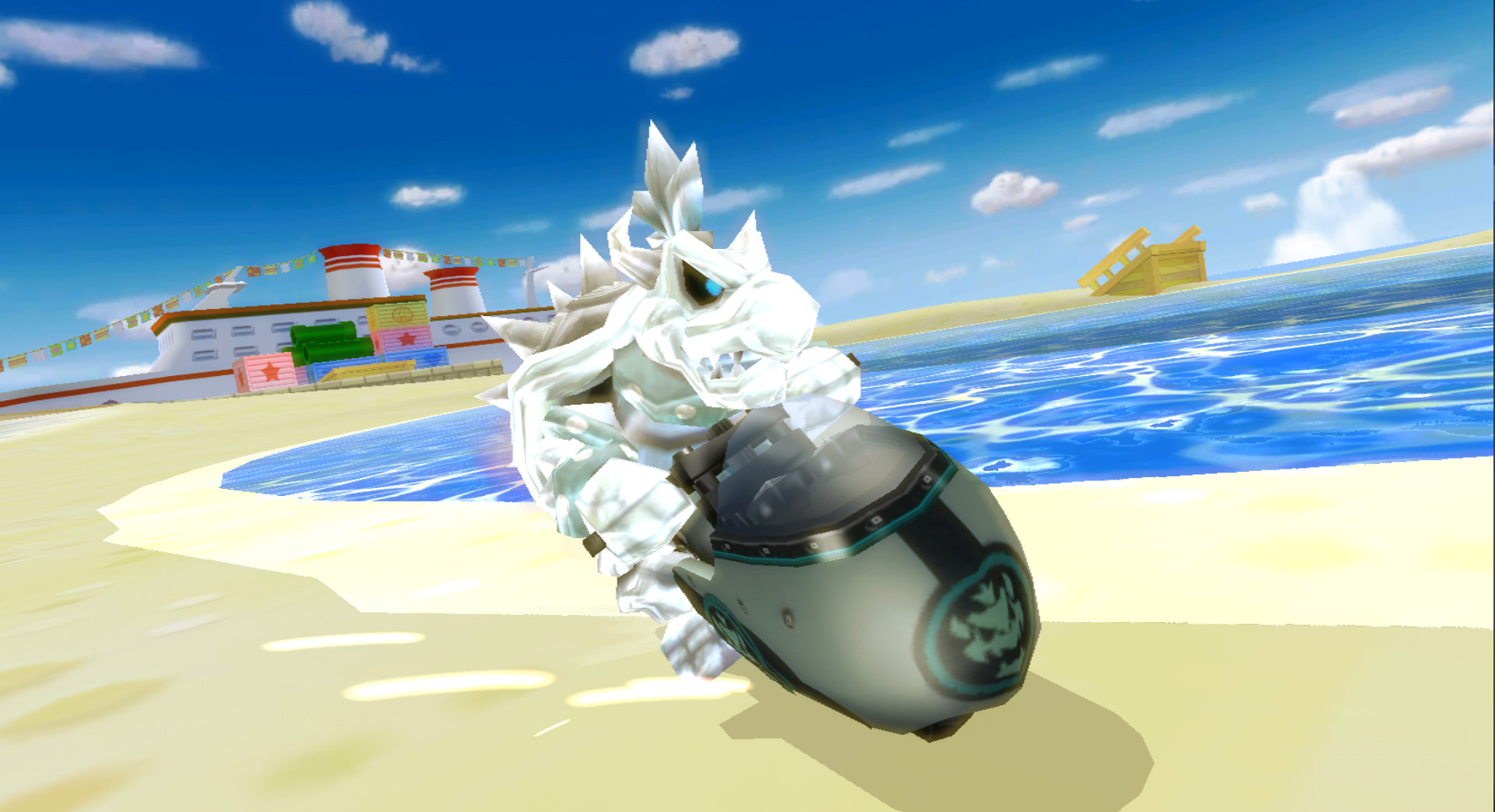 Ice Dry Bowser Mod for Mario Kart Wii | MKWii Mods
