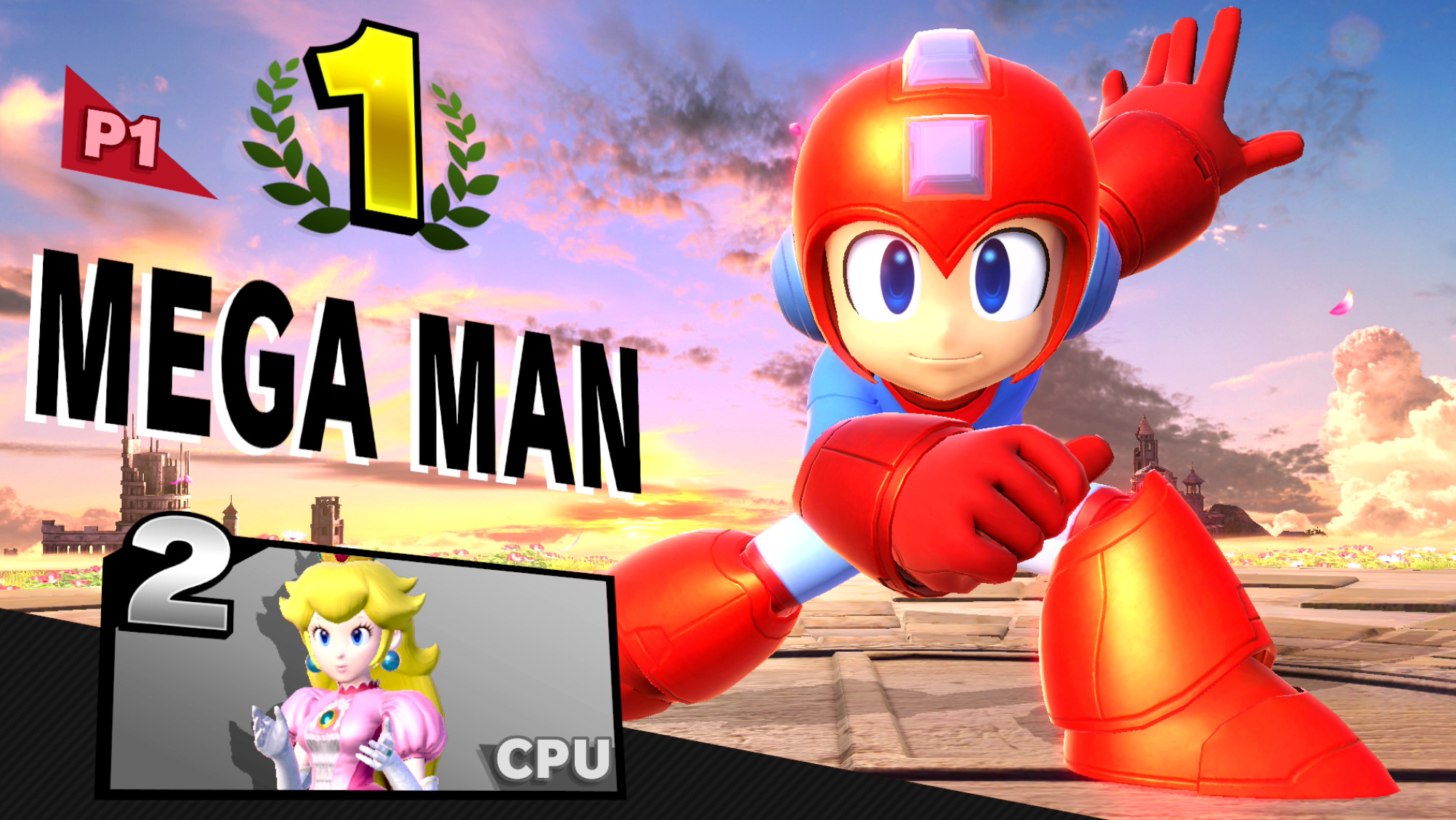 Force Field (DOS) Mega Man [Super Smash Bros. Ultimate] [Mods]