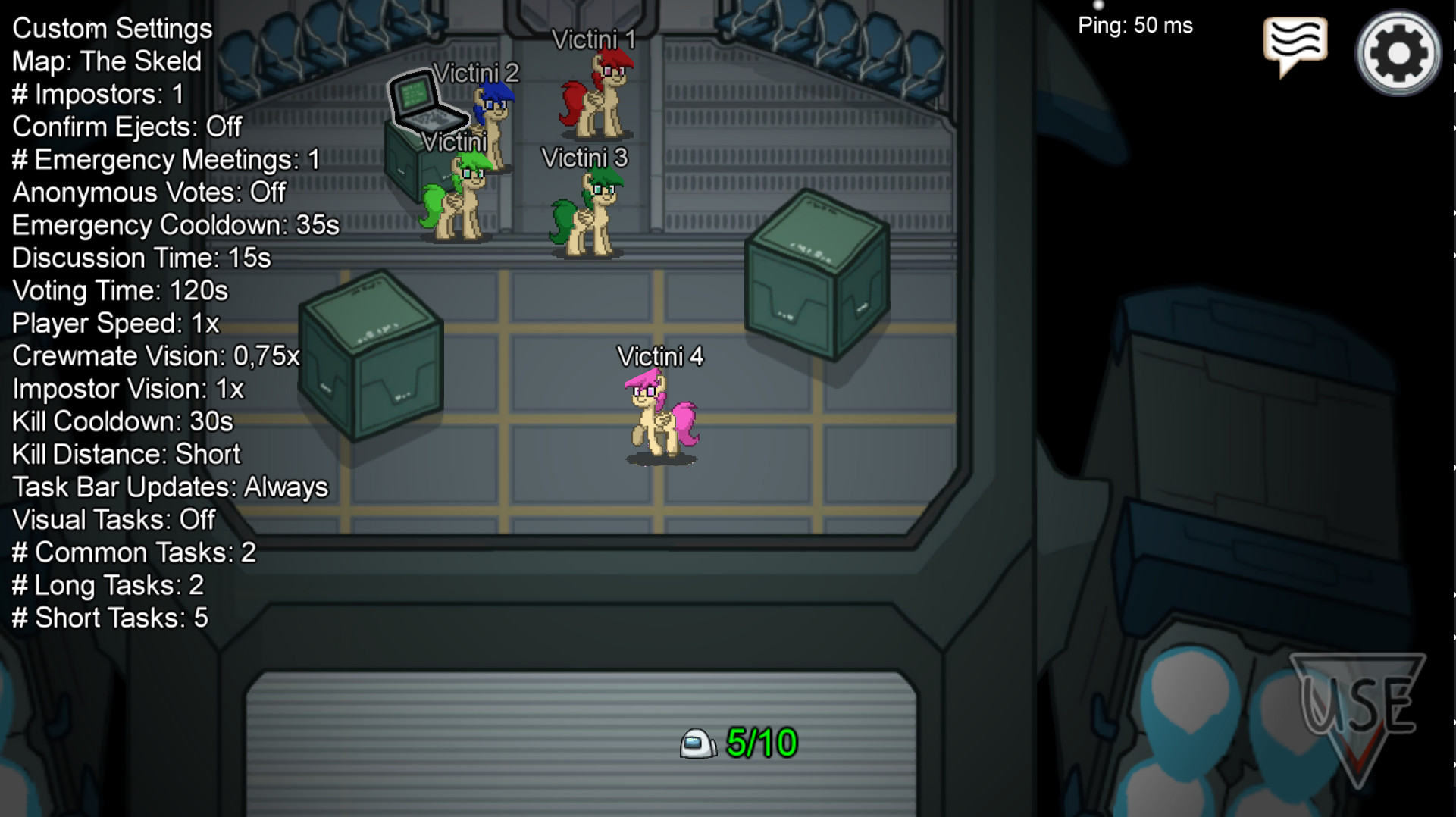 MLP Pegasus Crew Mod for Among Us | Among Us Mods