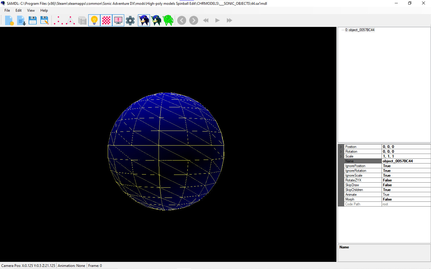 High-poly models Spinball Edit Mod for Sonic Adventure DX | SADX Mods