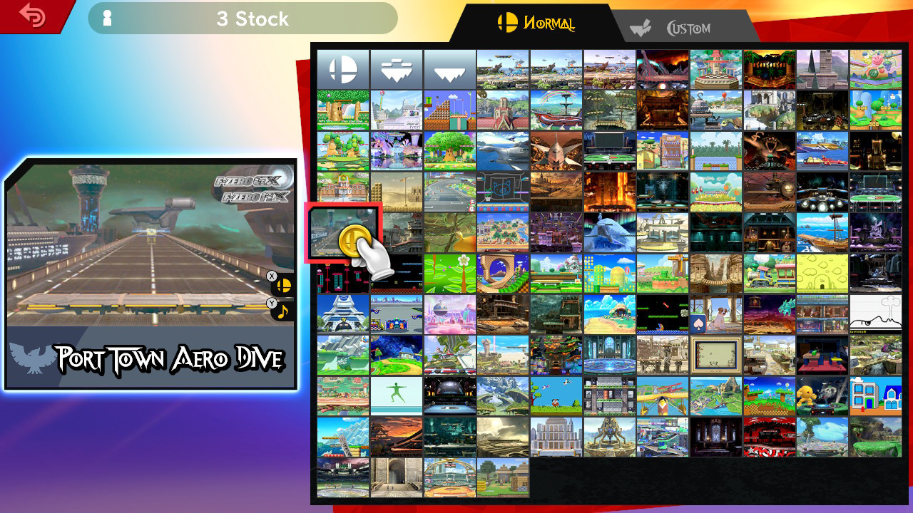 Port Town Aero Dive (Night) Mod for Super Smash Bros. Ultimate | SSBU Mods