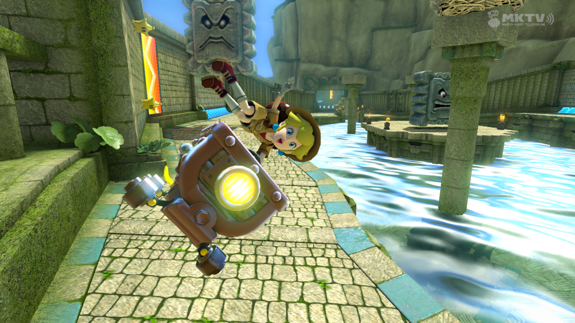 Peach Explorer from MKT Mod for Mario Kart 8 | MK8 Mods