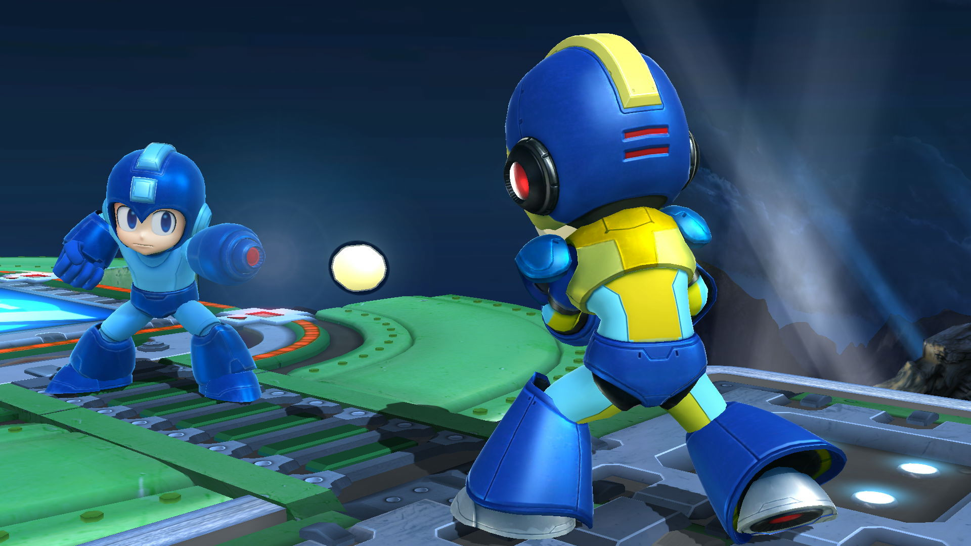 Bad Box Art Mega Man themed costume [Super Smash Bros. (Wii U)] [Mods]