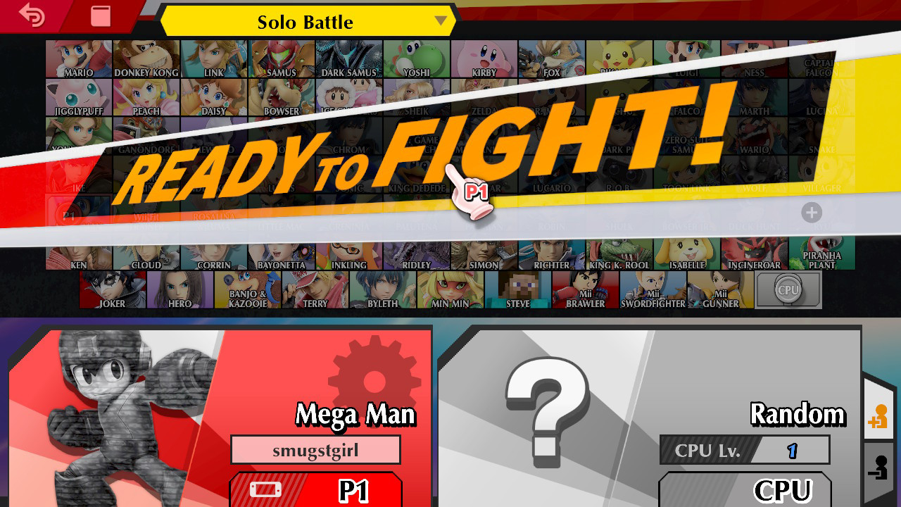 Static Mega Man Mod for Super Smash Bros. Ultimate | SSBU Mods