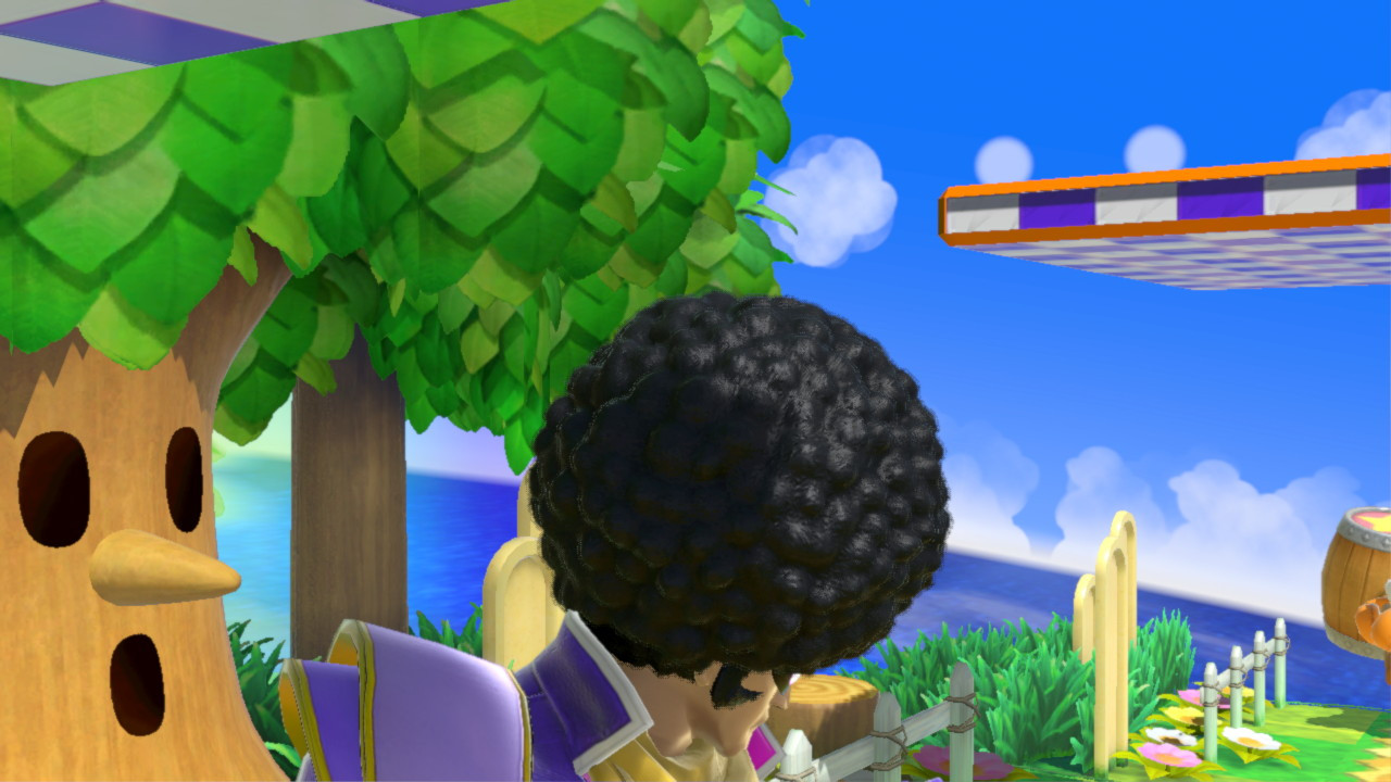 AFRO FALCON Mod for Super Smash Bros. Ultimate | SSBU Mods