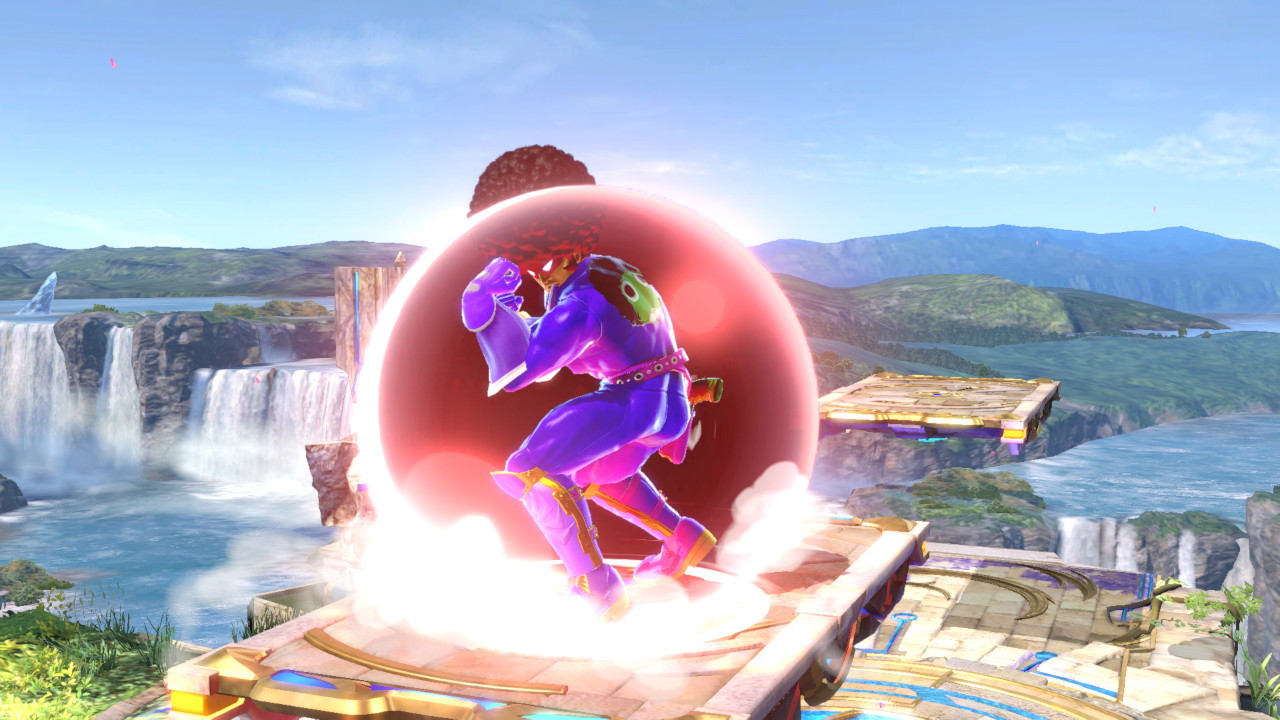 AFRO FALCON Mod for Super Smash Bros. Ultimate | SSBU Mods