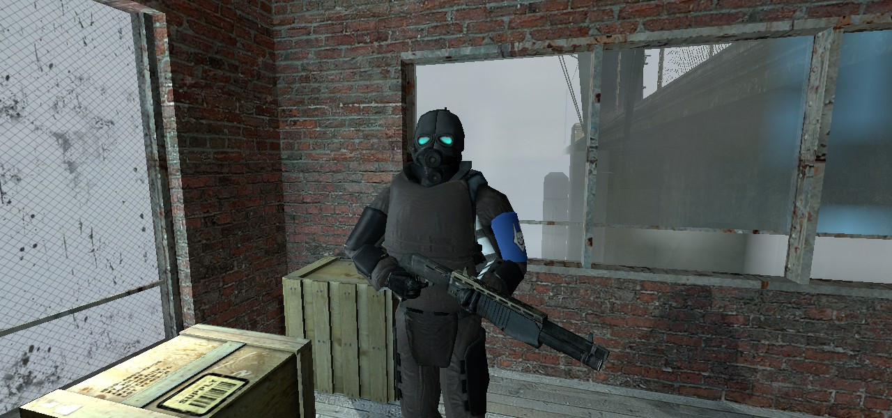 Blue Shotgunner [Half-Life 2] [Mods]