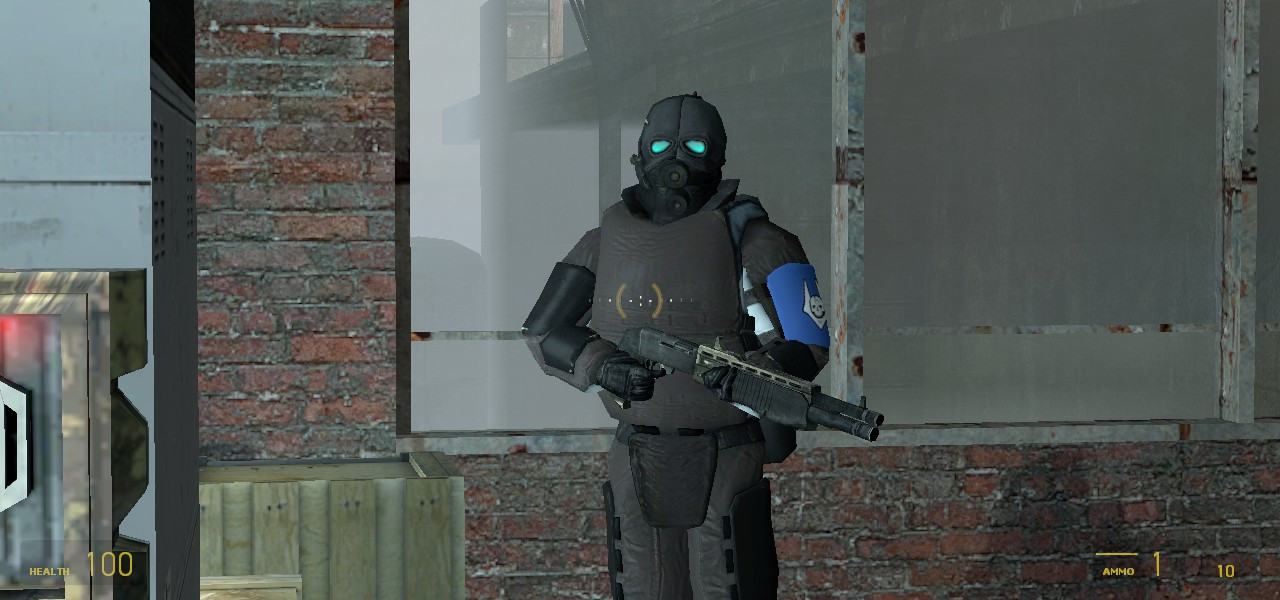Blue Shotgunner [Half-Life 2] [Mods]