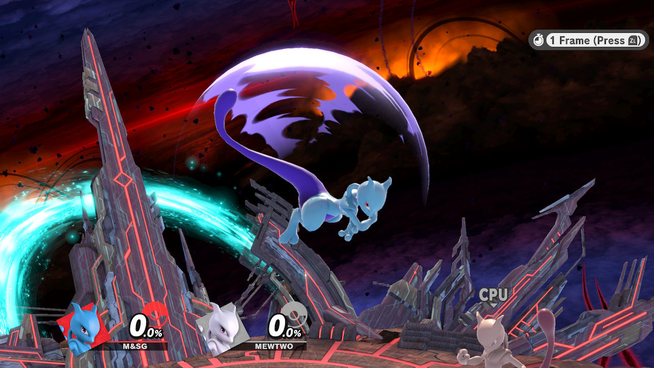 Mewtwo's Tail Effect Edits [Super Smash Bros. Ultimate] [Mods]