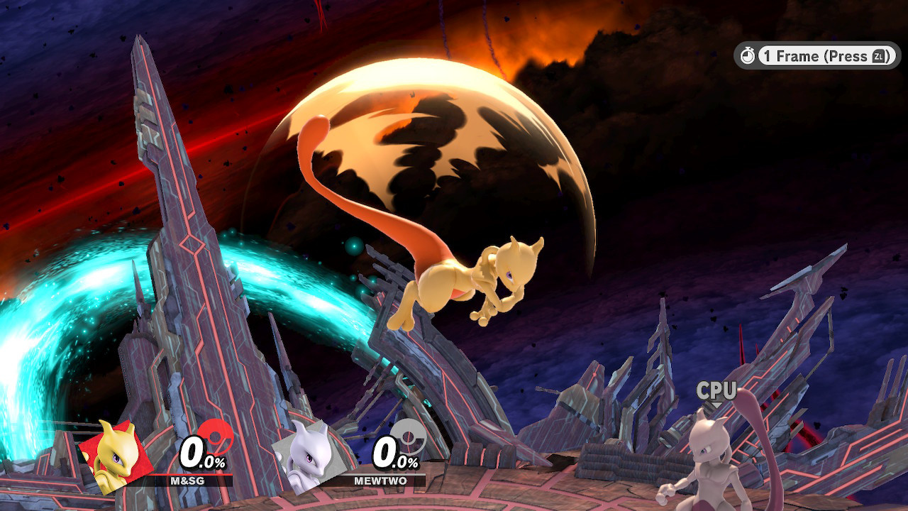 Mewtwo's Tail Effect Edits [Super Smash Bros. Ultimate] [Mods]